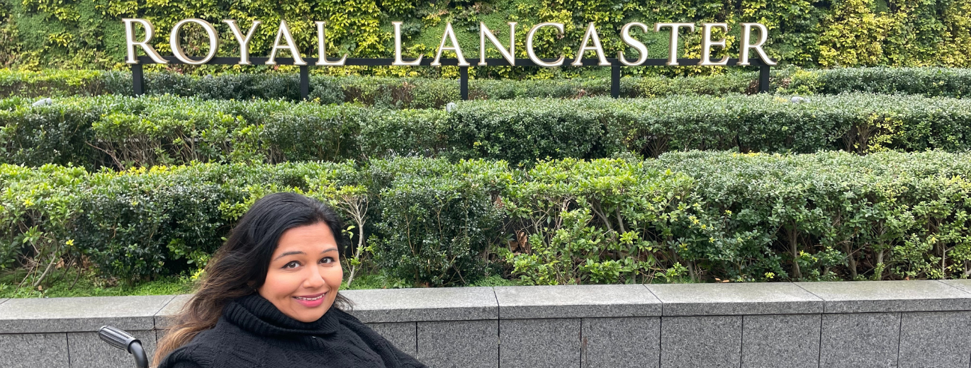 My stay at the Royal Lancaster London | AccessAble