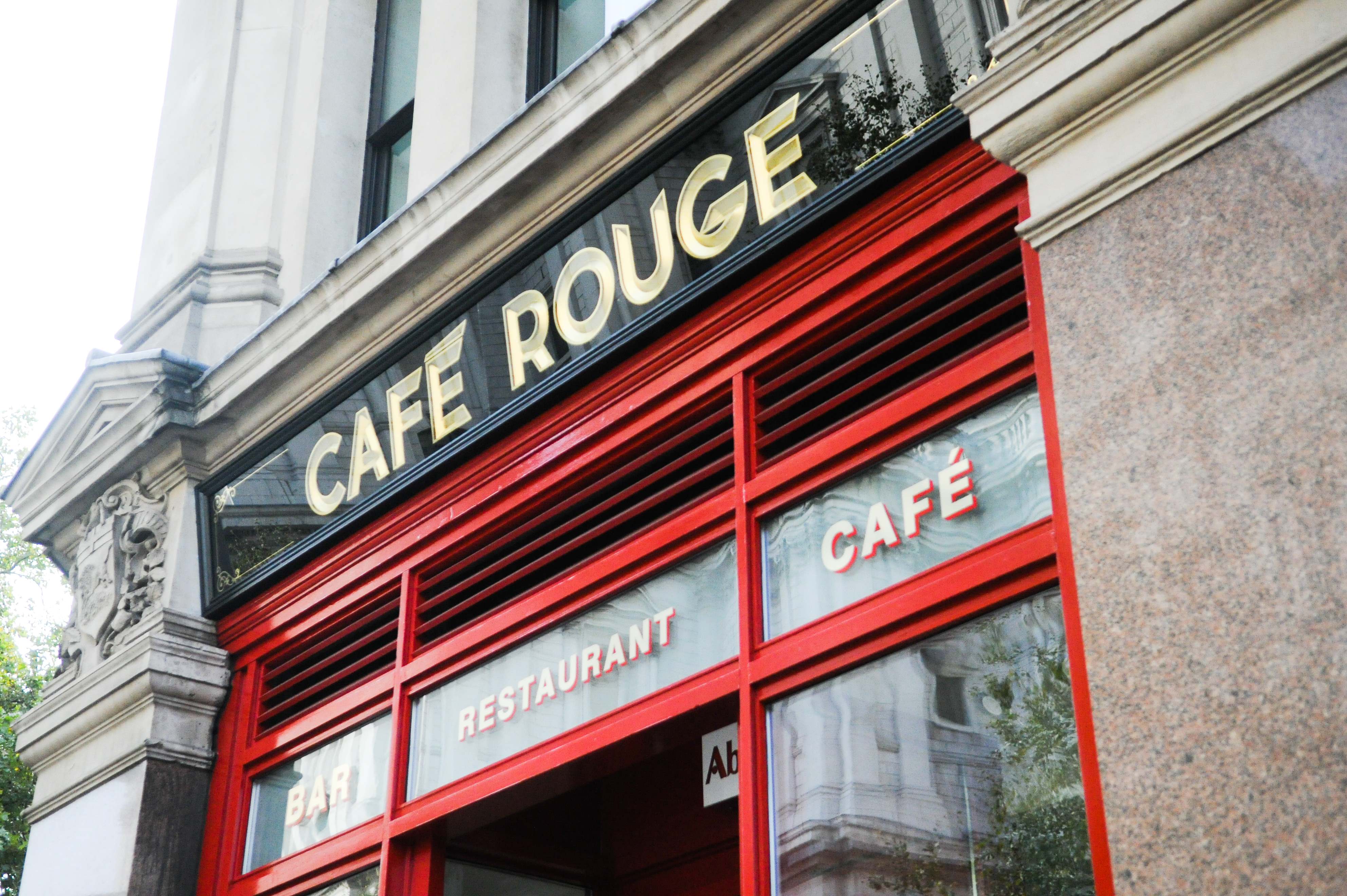Café Rouge to be first major restaurant business to publish Detailed ...
